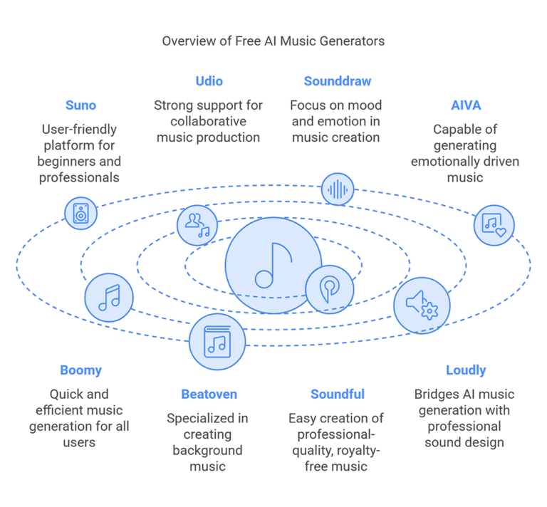 Free AI Music Generators: Complete List and Guide for 2025
